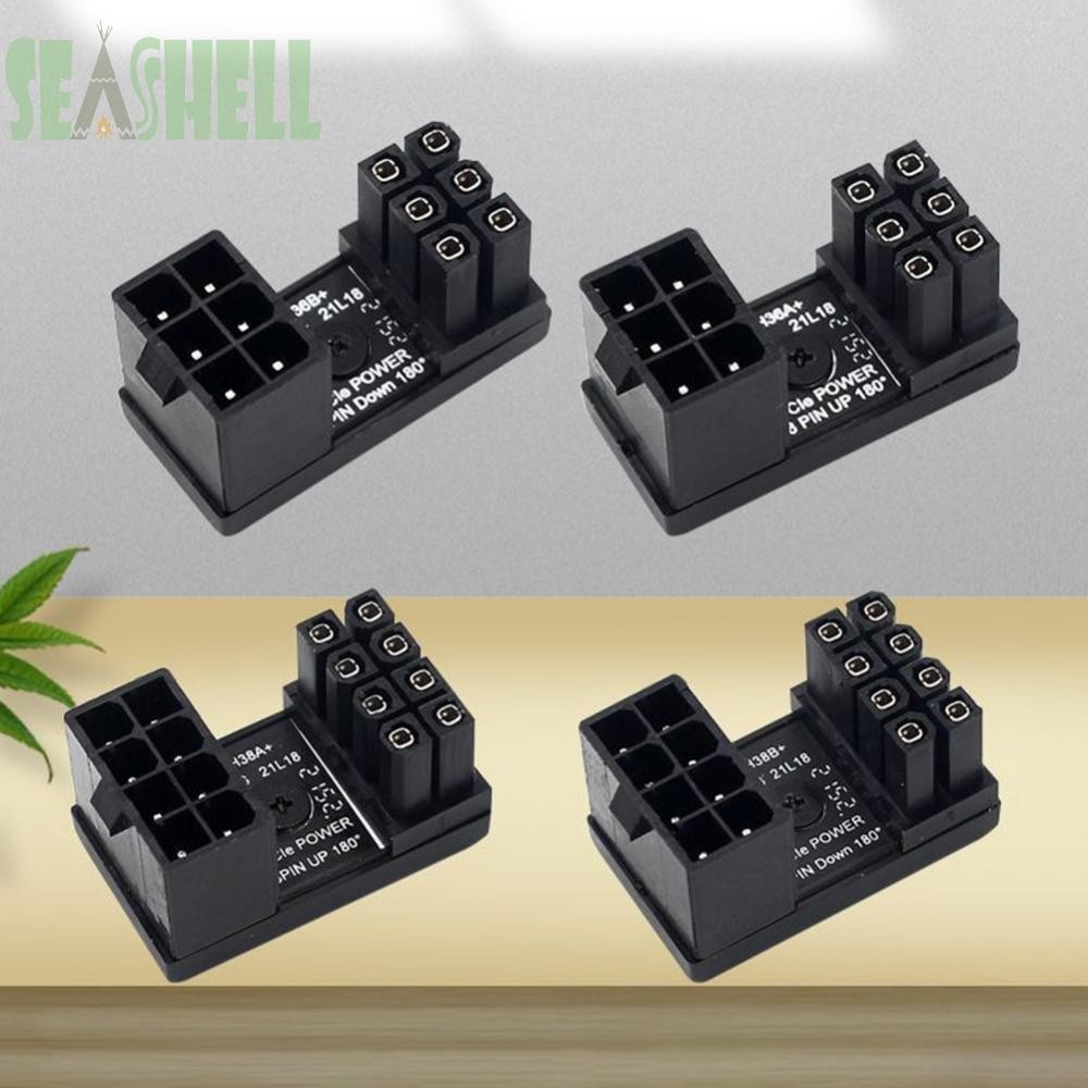 Power Adapter Board 6 Pin GPU Power Board 180 Degree Angle GPU Power ...