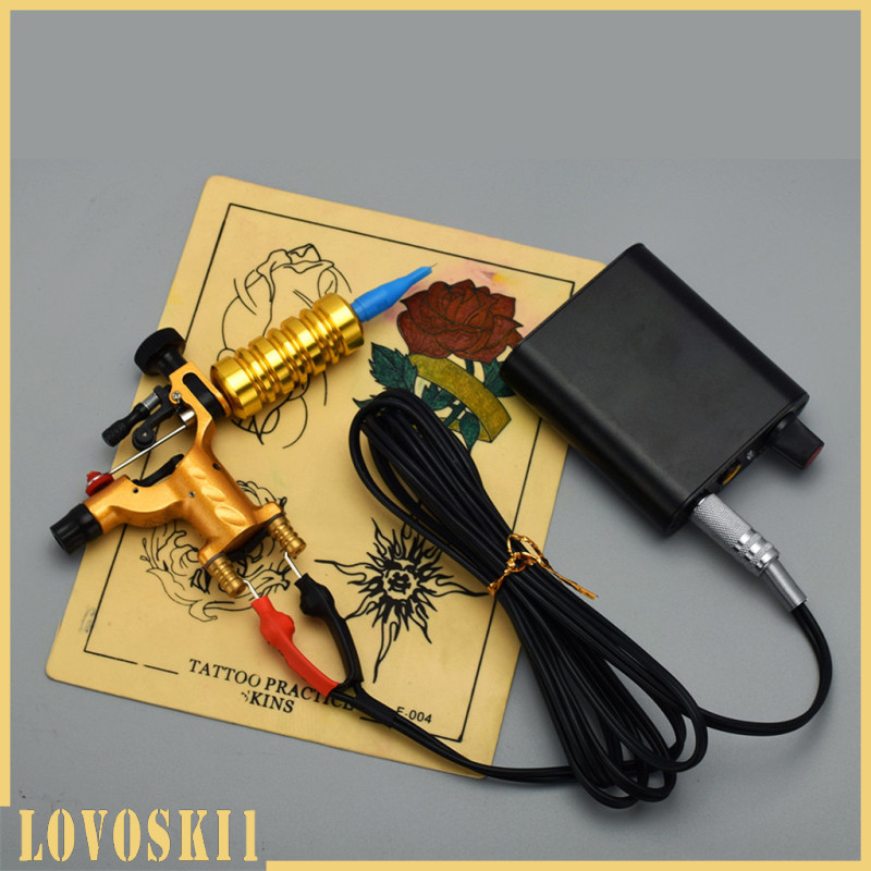 [Lovoski1] Tattoo Machine / Gun Power Supply Supper Flex Tattoo Clip ...