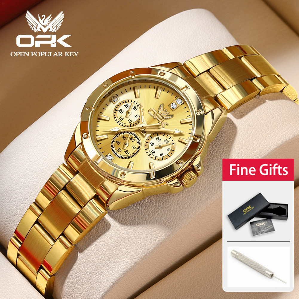OPK Ladies Relo Wrist Watch For Woman Elegant Water Proof Original ...