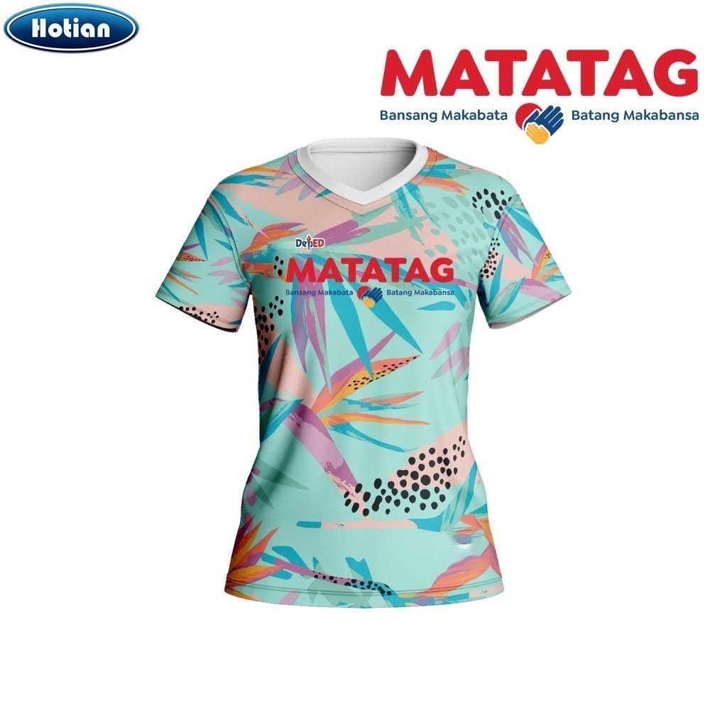 Matatag Shirts Full Sublimation Women Top Unisex Uniform With Logo ...
