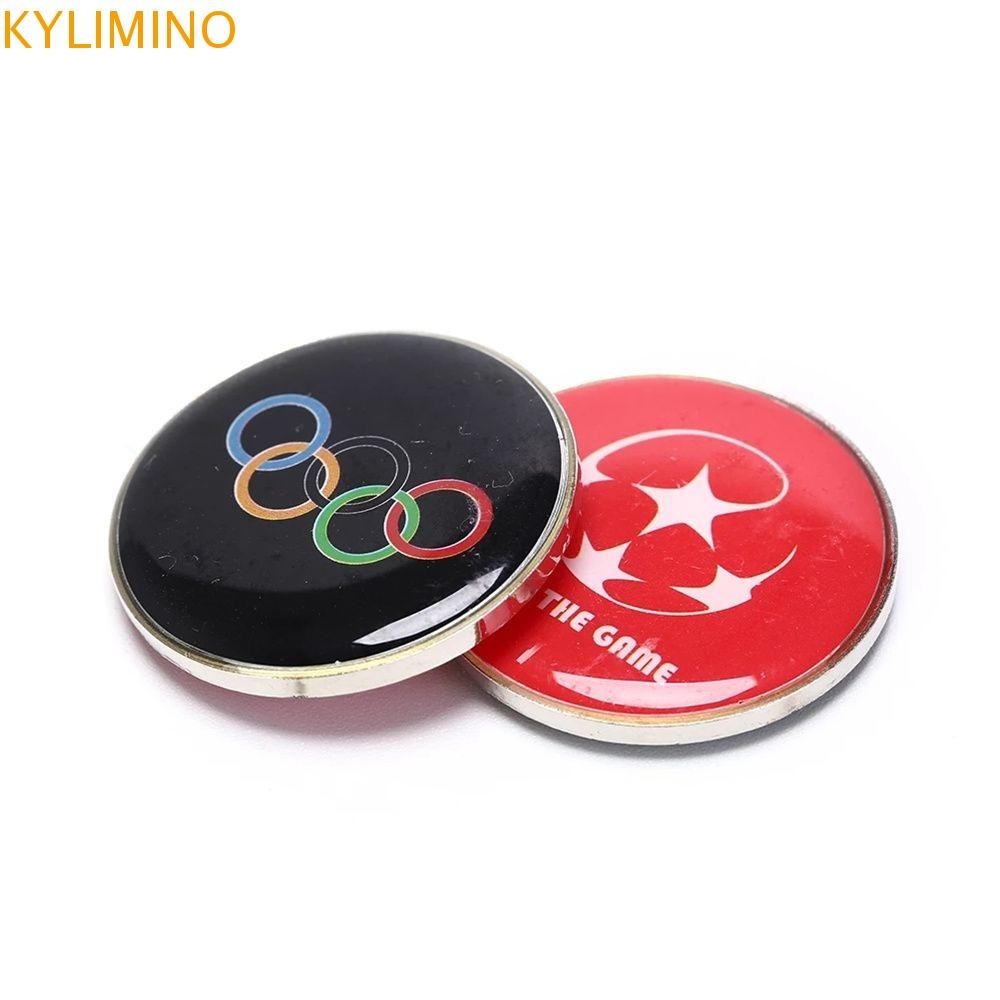 KYLIMINO Soccer Toss Coin Accessories Soccer Match Supplies Sports Toss ...