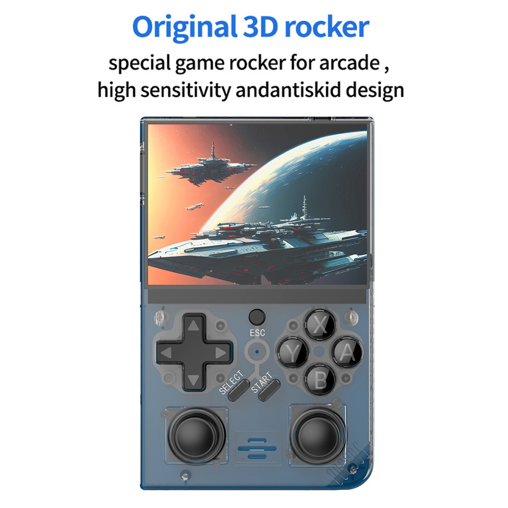 R35 Plus 3.5 Inch IPS Screen Handheld Video Game Console 64GB 10000 ...