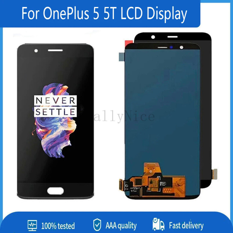 Original AMOLED For OnePlus 5 5T LCD Display Touch Screen LCD Panel ...