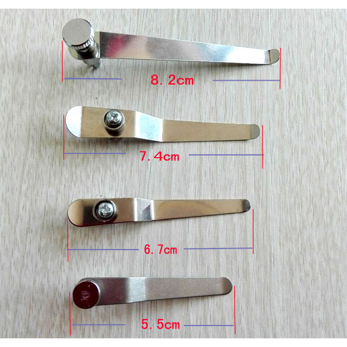 Stainless Steel Stereo Biological Microscope Stage Presser Holder ...