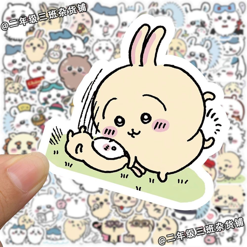 200 chiikawa stickers cute cartoon chiikawa creative decorative mobile ...