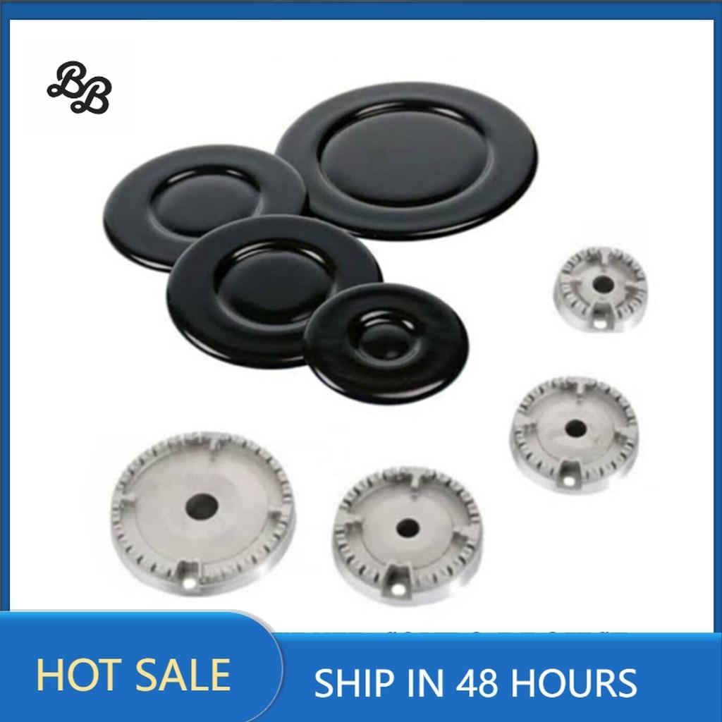 【COD+Good】 Cooker & Oven Hob Gas Burner Crown & Flame Cap Cover ...