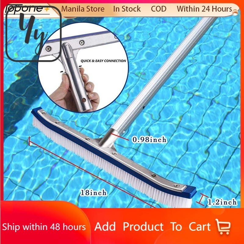 18inch Aluminum Swimming Pool Brush Head For Floor Wall Cleaning Tool ...