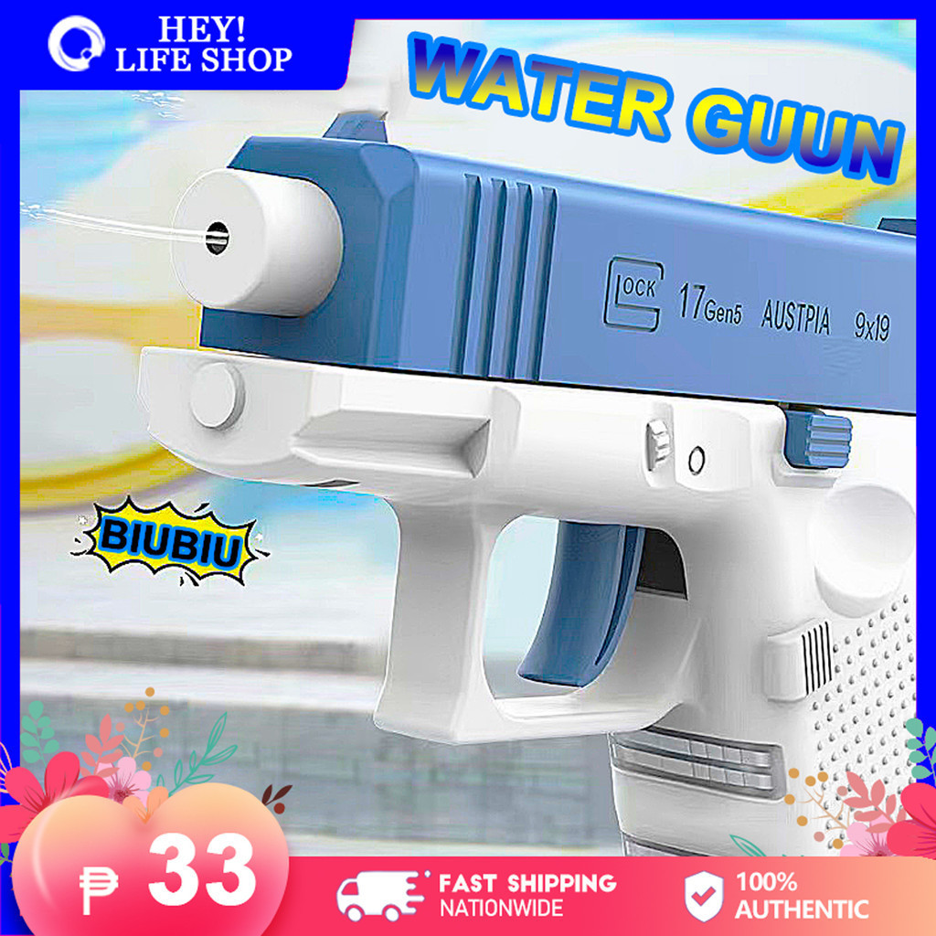 Happy Summer Water Guns Toy Summer Outdoor Beach Pool Party Toy Water ...