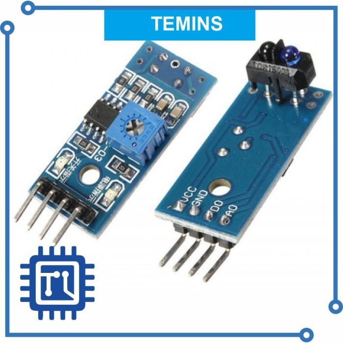 Tcrt5000 Infrared Sensor Infrared Line Tracking Line Follower | Shopee ...