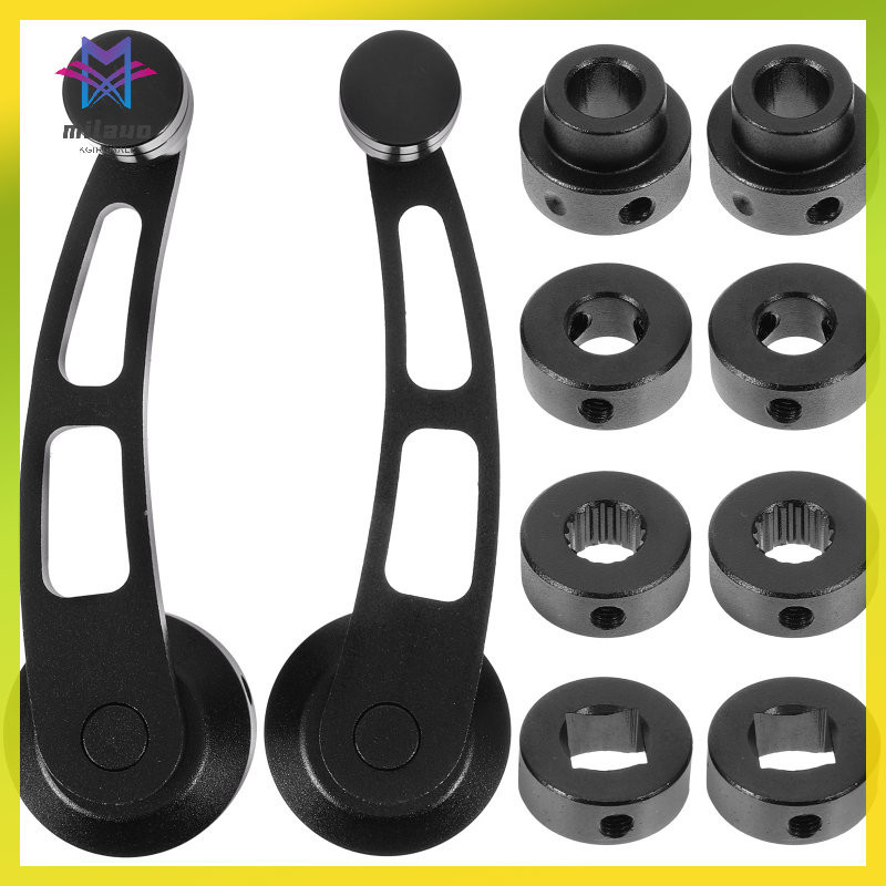 Car Window Handle Aluminum Winder Crank Rocker Handles Replacement ...