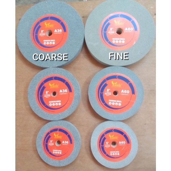 GRINDING WHEEL STONE FOR BENCH GRINDER SHARPENING POLISHING EAGLE ...