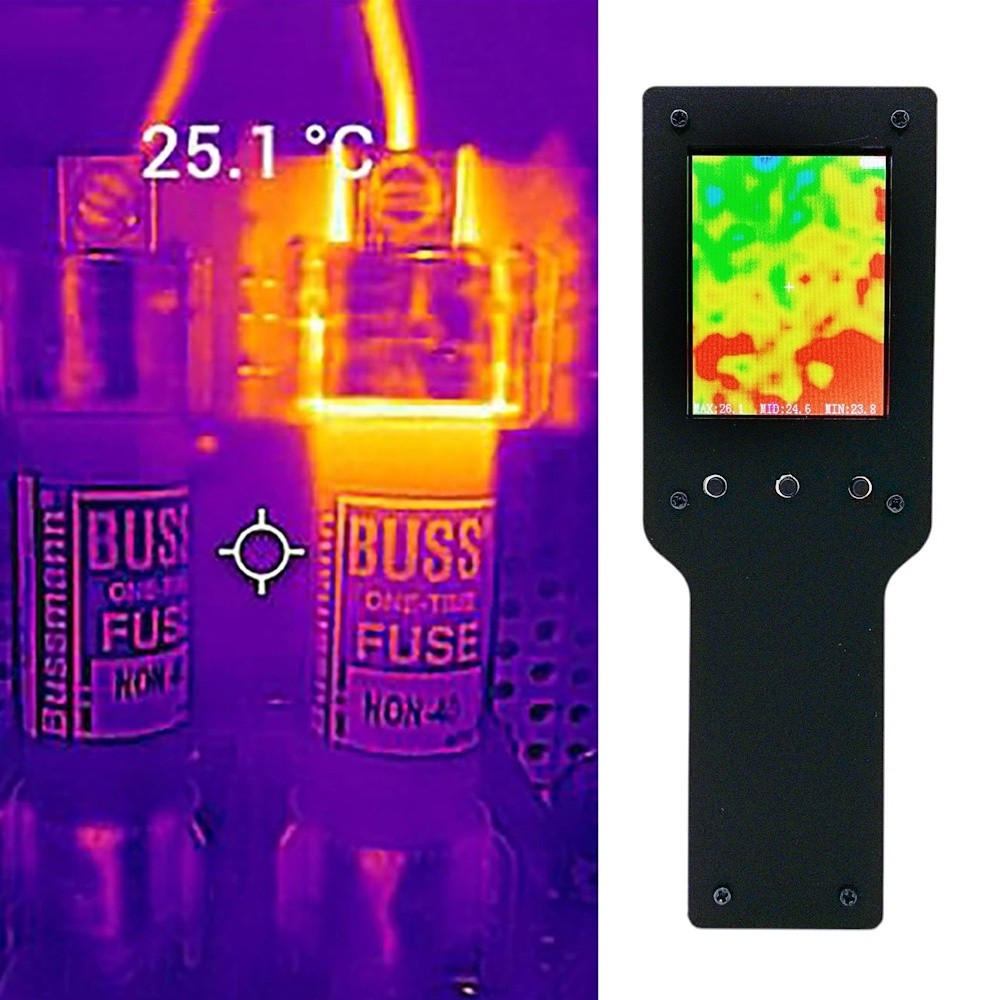 ZIQQUCU MLX90640 32x24 Infrared Thermal Imager Handheld Thermograph ...