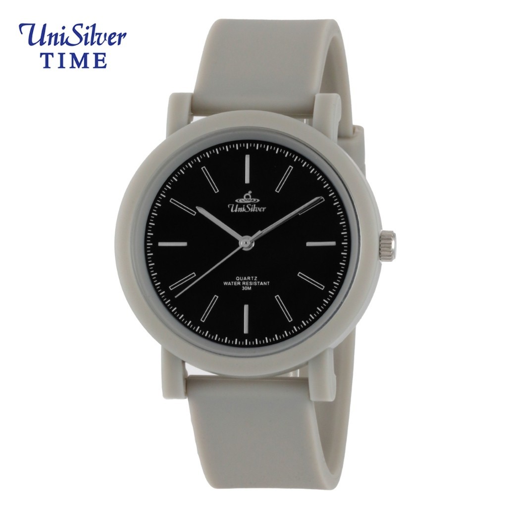 UniSilver TIME DUSK BEAMER Men's Large Analog Red/Black Rubber KW3892 ...