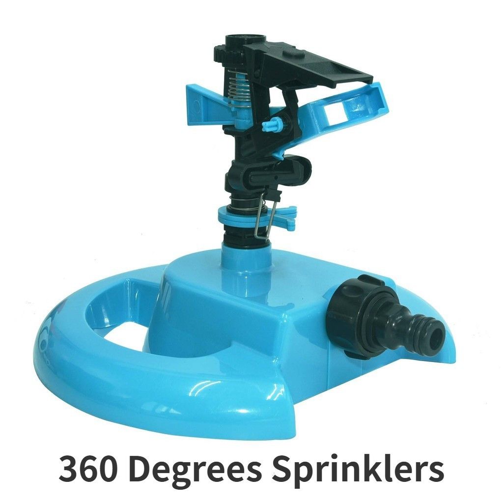 Garden Water Sprinkler 360 Degrees Automatic Rotary Sprinkler Garden ...