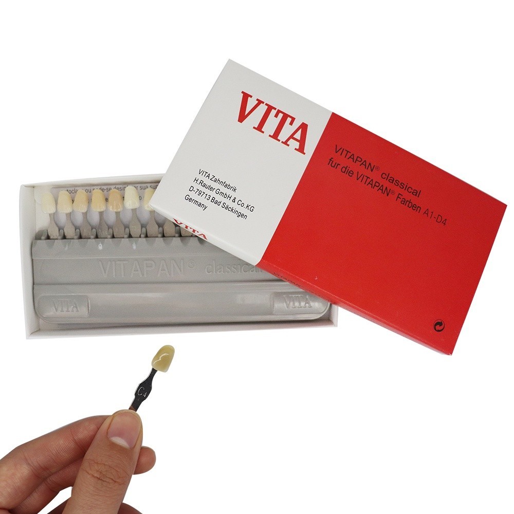 VITA 16 Colors Shade Guide Teeth Durable Porcelain Teeth Den Materials ...