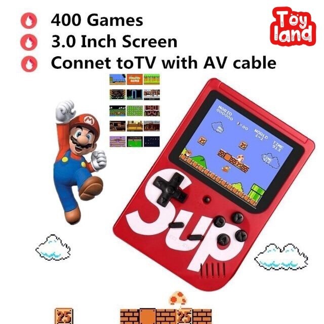 3 Inch Retro Mini Pocket Game Console 400 in 1 Gameboy Gamebox ...