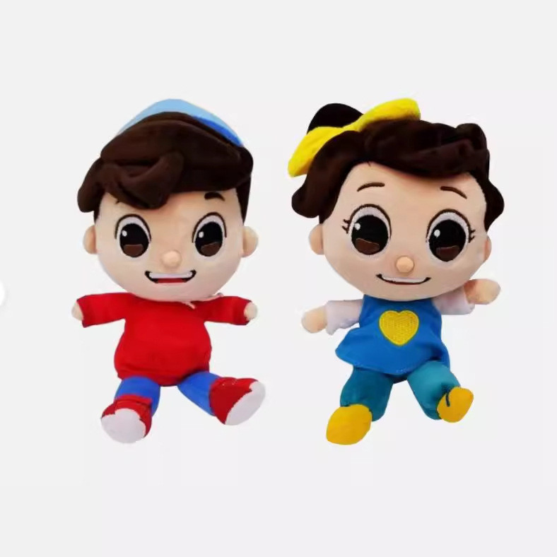 Omar And Hana Plush Doll Suffed Toy Children's English Enlightenment ...