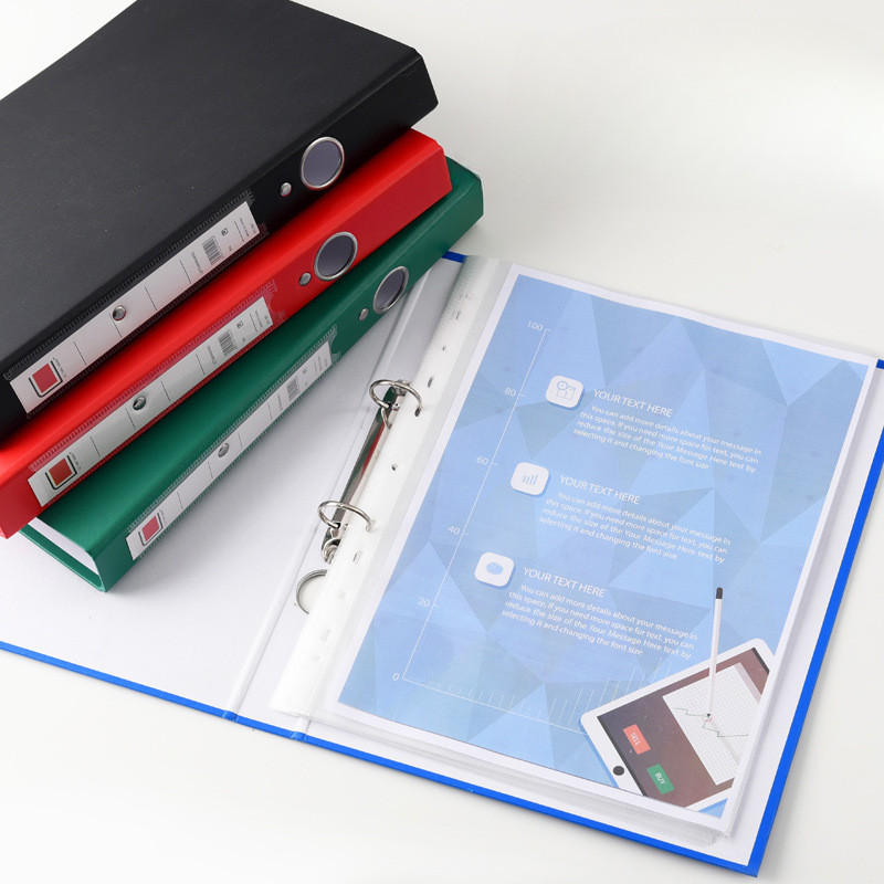 Refillable 2 Ring Notebook Binder, Binder Notebook, Classical ...