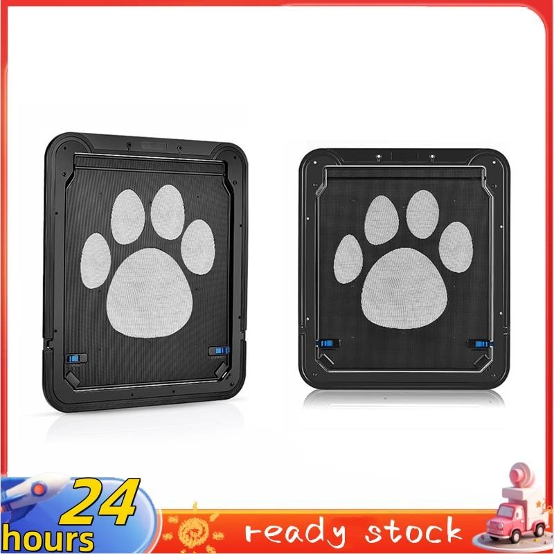 [hot sale]Pet Door Safety Locking with Locking Magnetic Screen Dog ...
