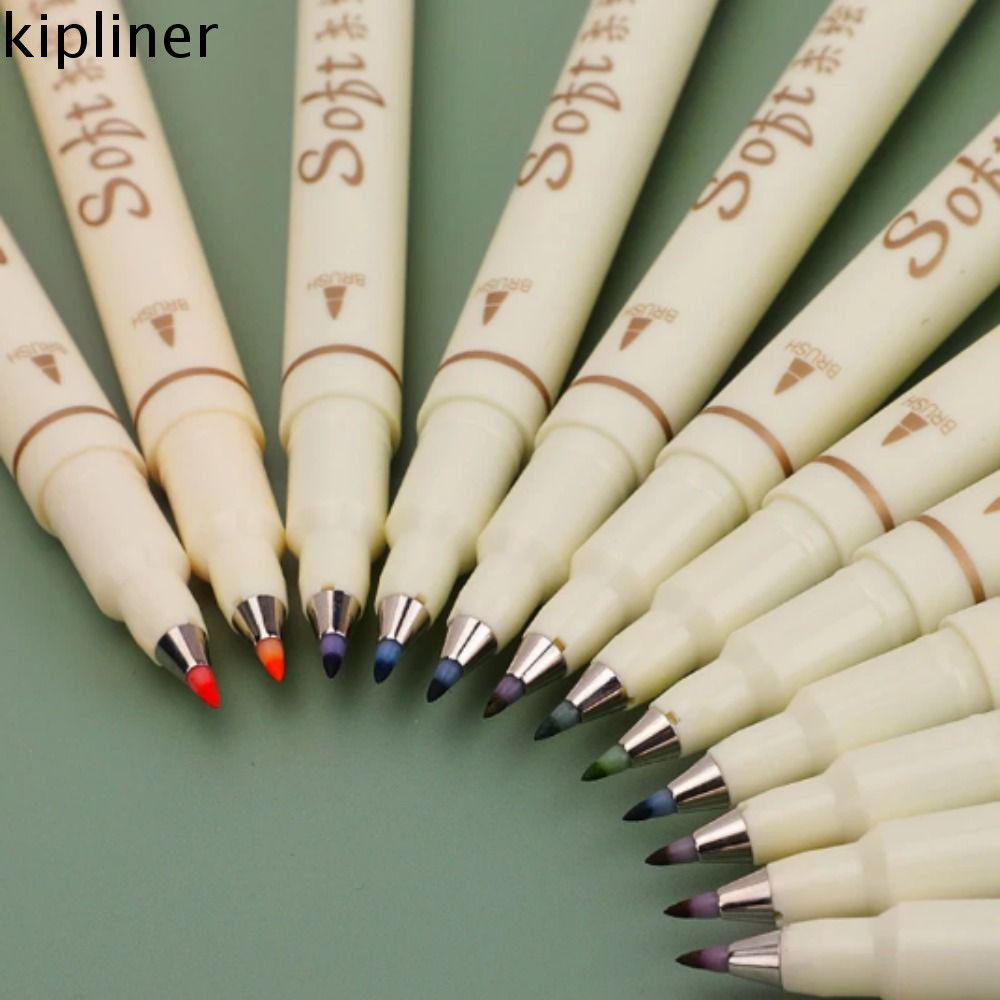 KIPLINER 3Pcs/Set Soft Head Calligraphy Pen, Crafts Soft Tip ...