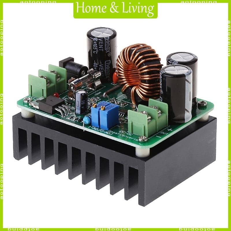 AOTOO for DC 10V-60V to 12V 24V 36V 48V 80V 10A 600W Converter Step-up ...