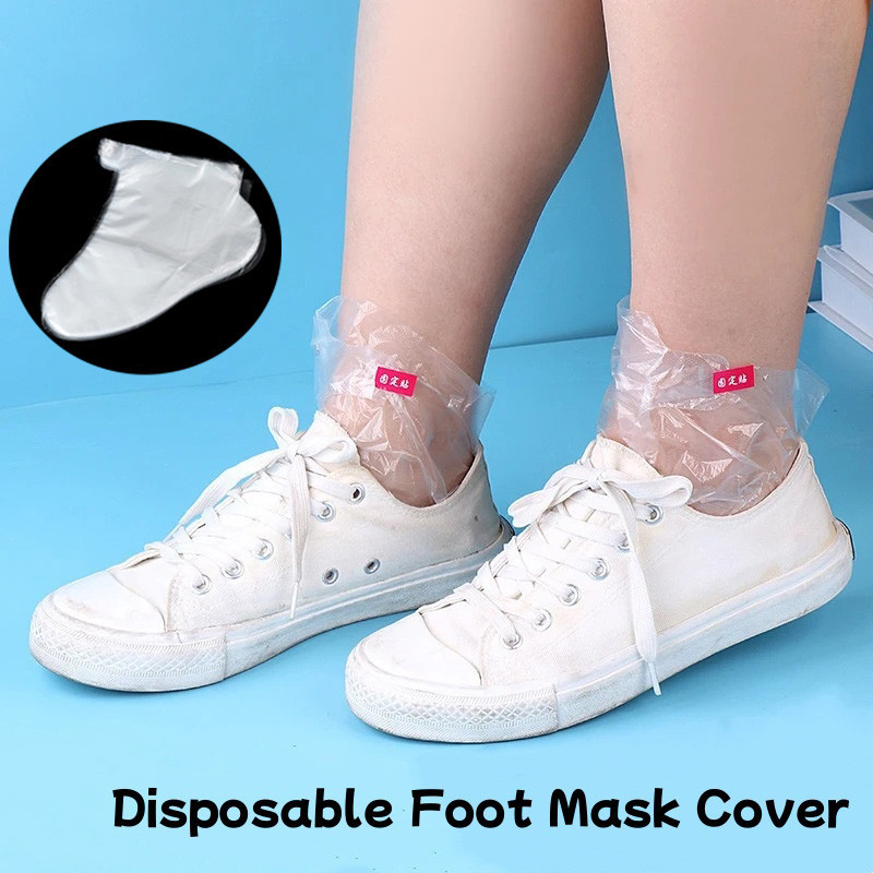 Disposable Plastic Foot Mask Cover Exfoliating Foot Care Anti-Dry ...