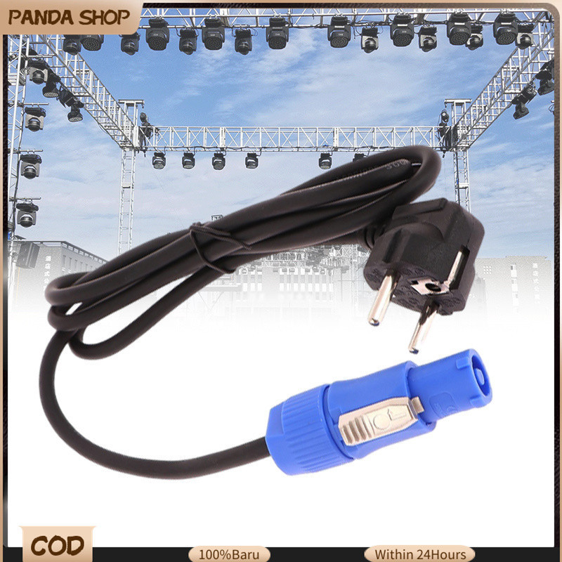 1.2M Stage Lights Power Cable 3Pin Euro Plug Connector PAR Light Power ...