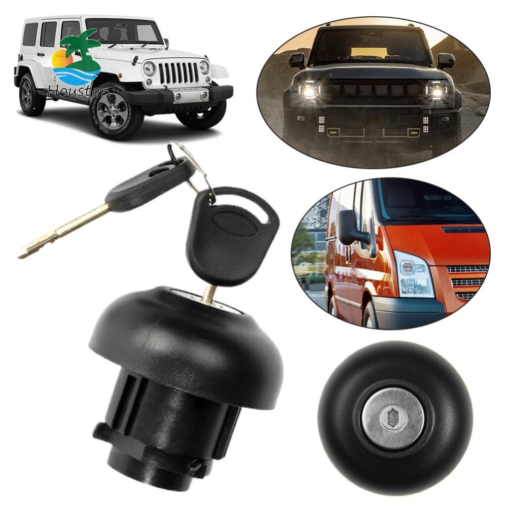 Locking Fuel Tank Filler Cap Cover with 2 Keys 1715043 Anti Theft ...