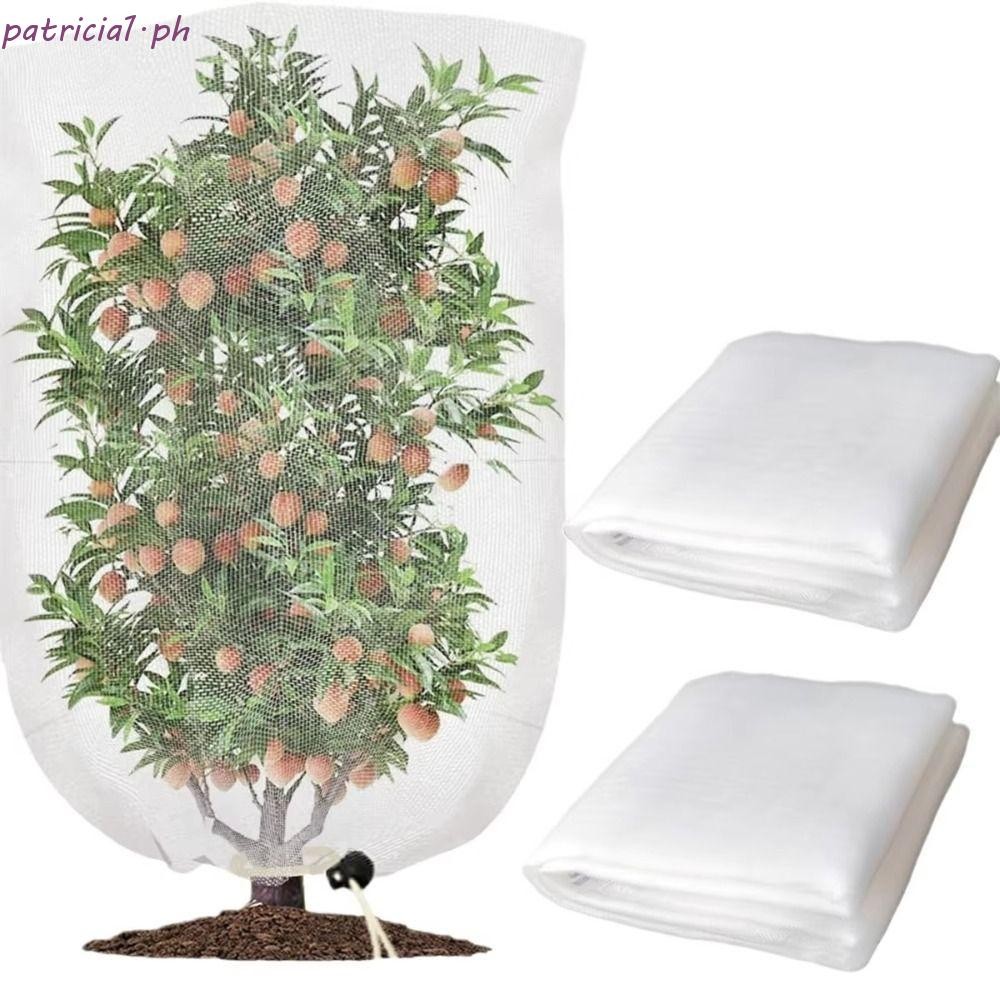 PATRICIA Plant Cover Bags, Drawstring with Zipper Fruit Insect Netting ...