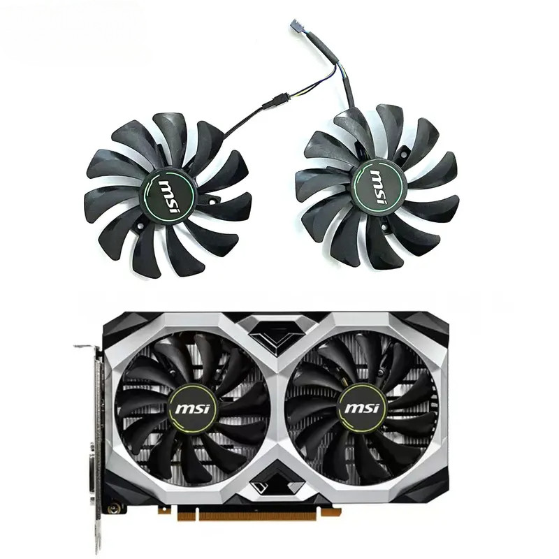 Brand new 85MM 4PIN HA9010H12F-Z RTX2060 GPU fan for MSI GeForce ...