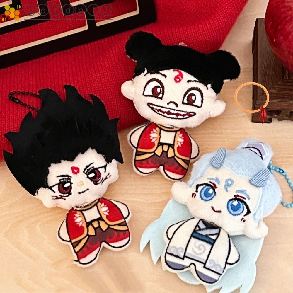 CORDELL Nezha 2 Doll Keychain, Anime Movies Cartoon Nezha 2 Figures ...