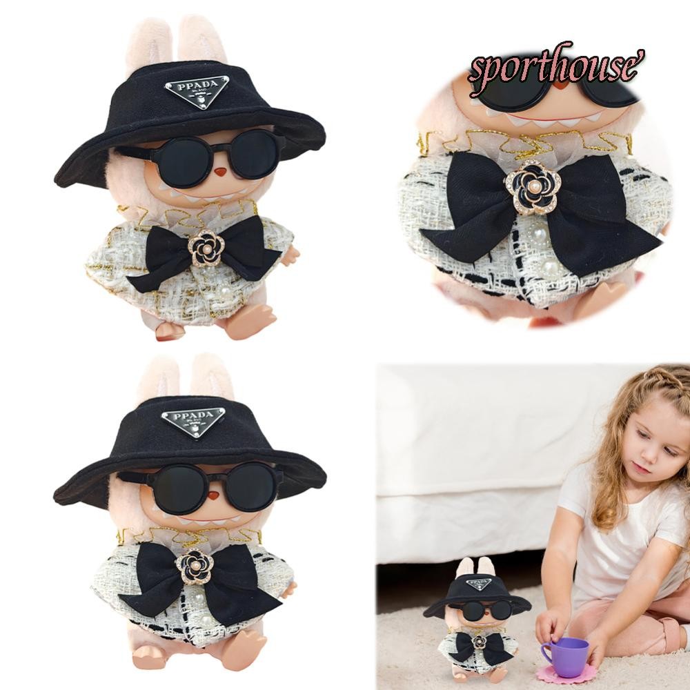 Mini Doll Outfit Kawaii Skirt Cloak Set Sitting Party Luxury Cloak ...