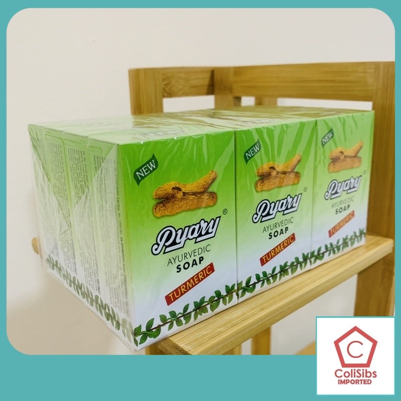 1 PACK Pyary Turmeric Soap - 12pcs per pack | Shopee Philippines