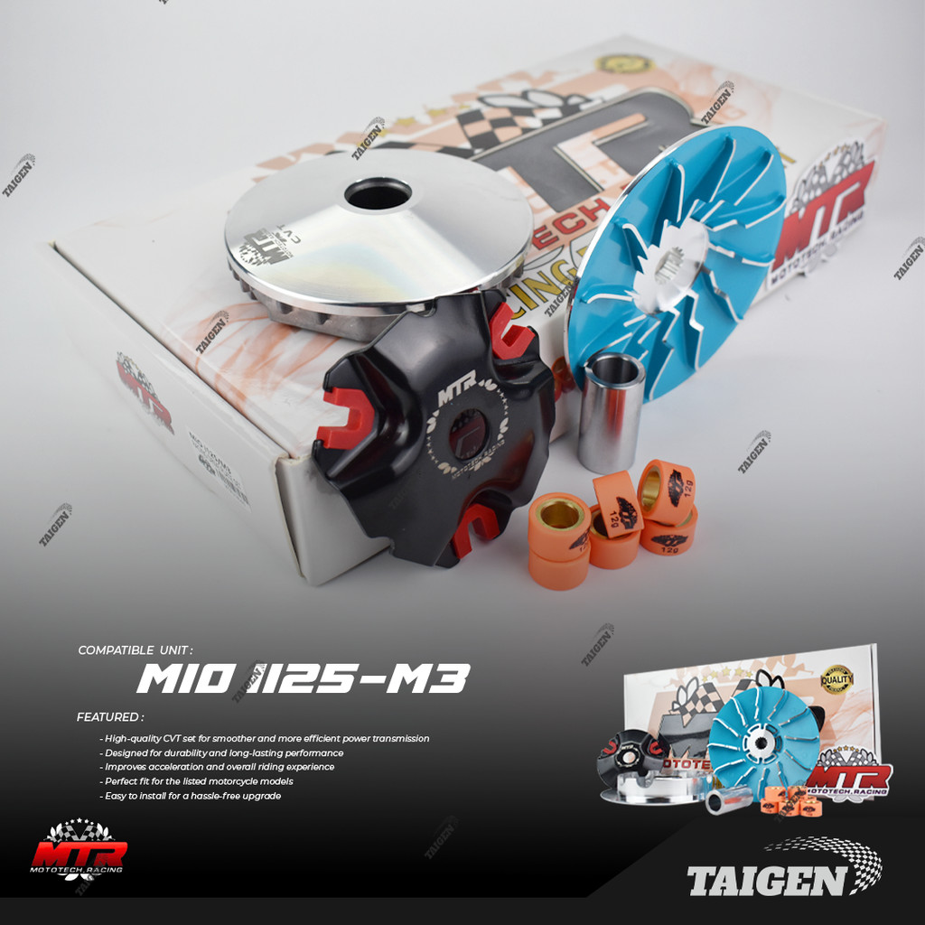 MTR Mio Soul i125 M3 Gravis Gear Motorcycle Racing Pulley Set CVT Set ...