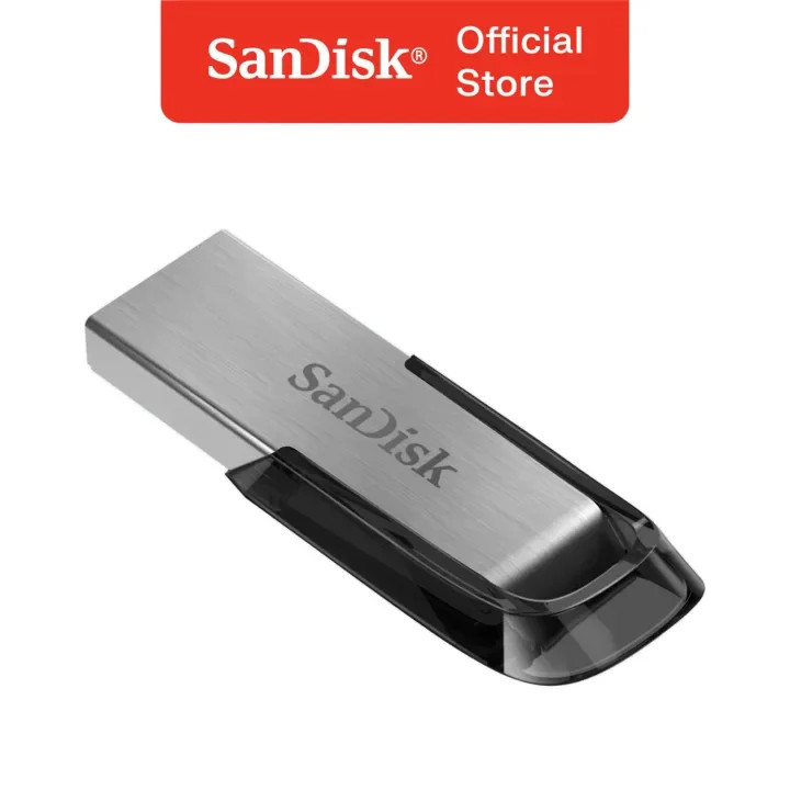 Sandisk Ultra Flair USB 3.0 Flash Drive ~ 128GB/256GB/512GB - BLACK ...