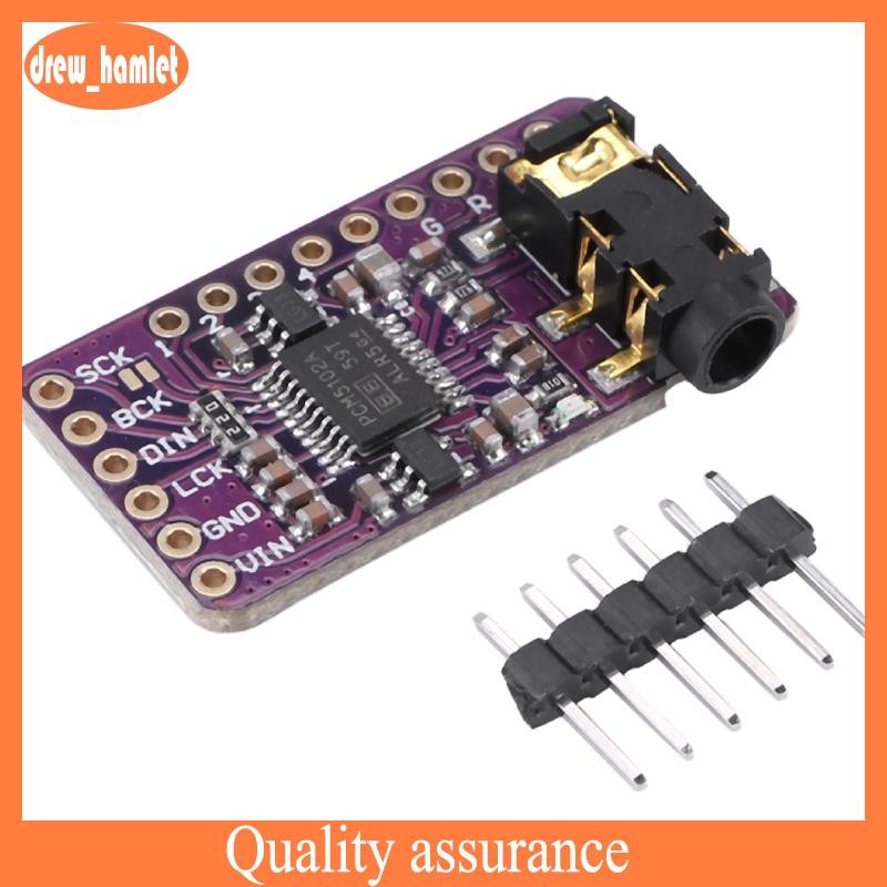 PCM5102 I2S IIS Digital Audio Decoder Module Stereo Digital-To-Analog ...