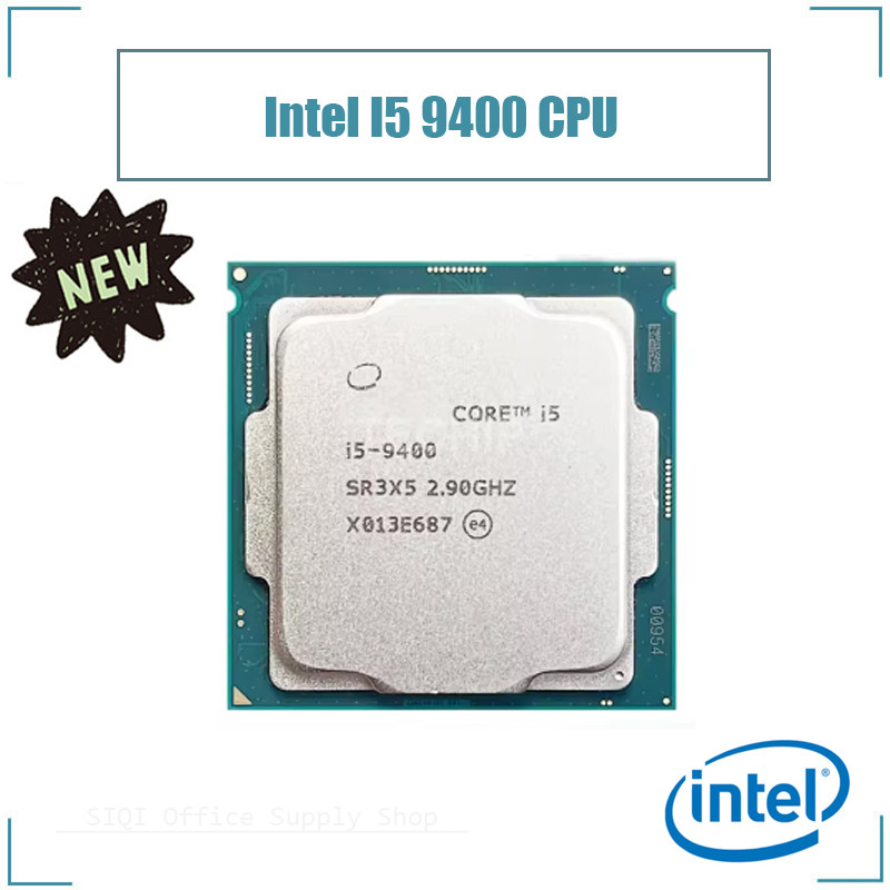 Intel I5 9400 CPU Motherboard Supported LGA1151 Intel 9th gen 2.9Ghz Processor CPU | Shopee ...