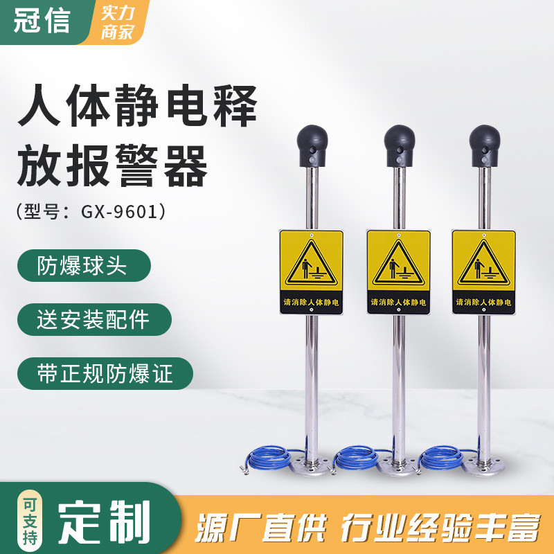 PSA Human Body Static Discharger Intrinsically Safe Industrial ...