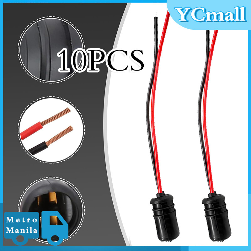 10pcs T10 Car Light Bulb Socket Base Motorcycle Brake Lamp Holder ...