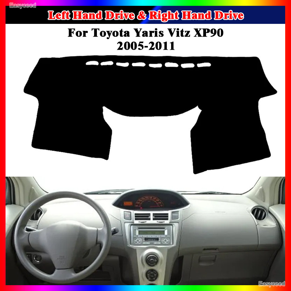 Car Styling Dashmat For Toyota Yaris Vitz XP90 2005-2011 Dashboard ...