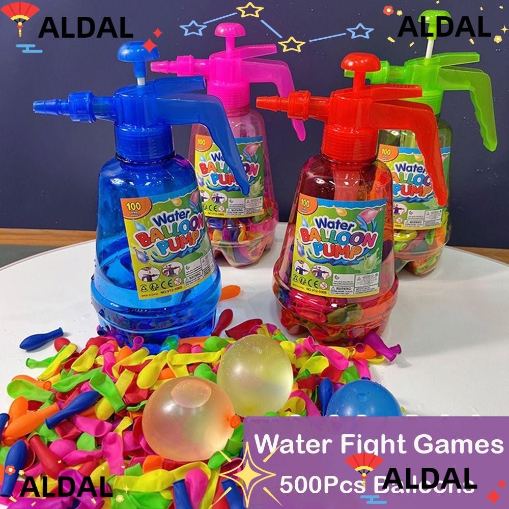 ALDAL Air Water Bomb Balloon Pump, Outdoor Activities Automatic Sealing ...