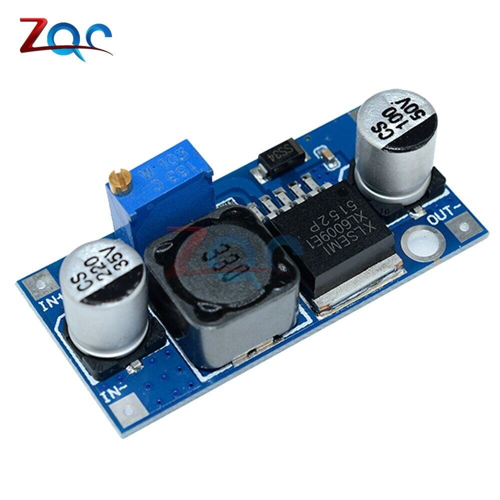 XL6009 DC-DC DC 3 -32V to DC 5 -35V Step Up Booster Board Power Supply Module Adjustable Voltage ...