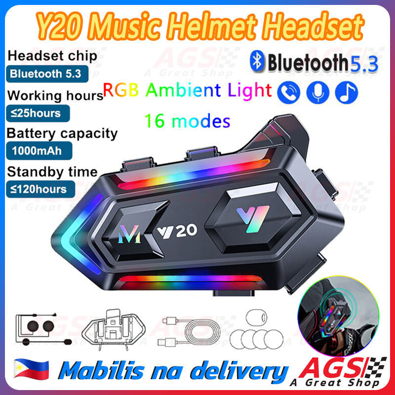 Upgraded Helmet Intercom Motor Intercom Get 2 For 2 Riders Connect ...