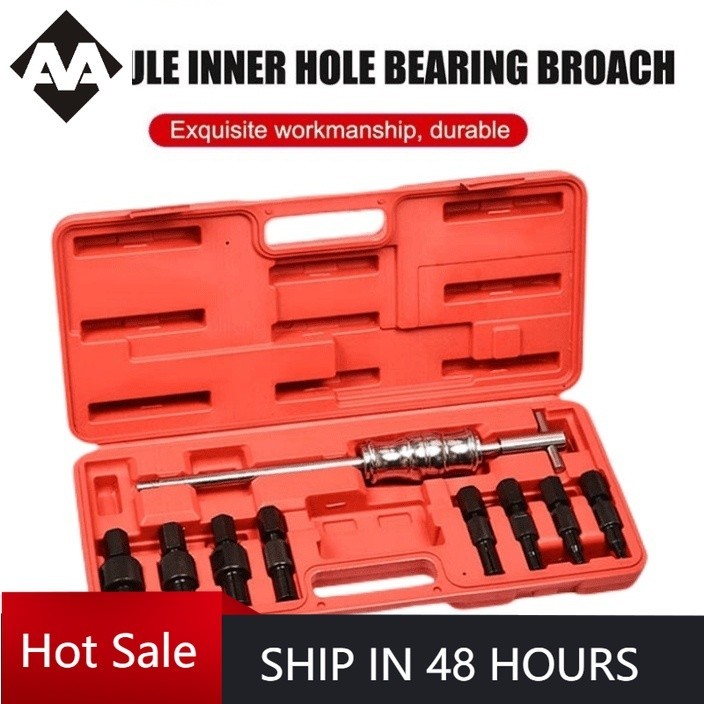 9Pcs Inner Bearing Pull Out Device Slide Hammer Bearing Internal ...