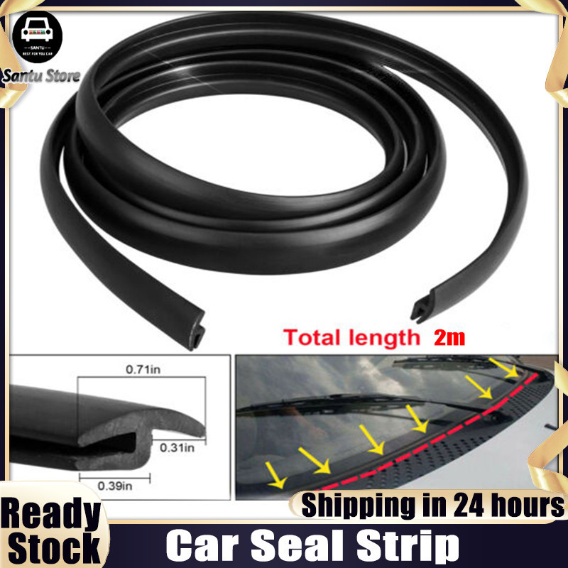 GG+2m Seal Strip Edge Guard Molding Trim For Car Front Windshield ...