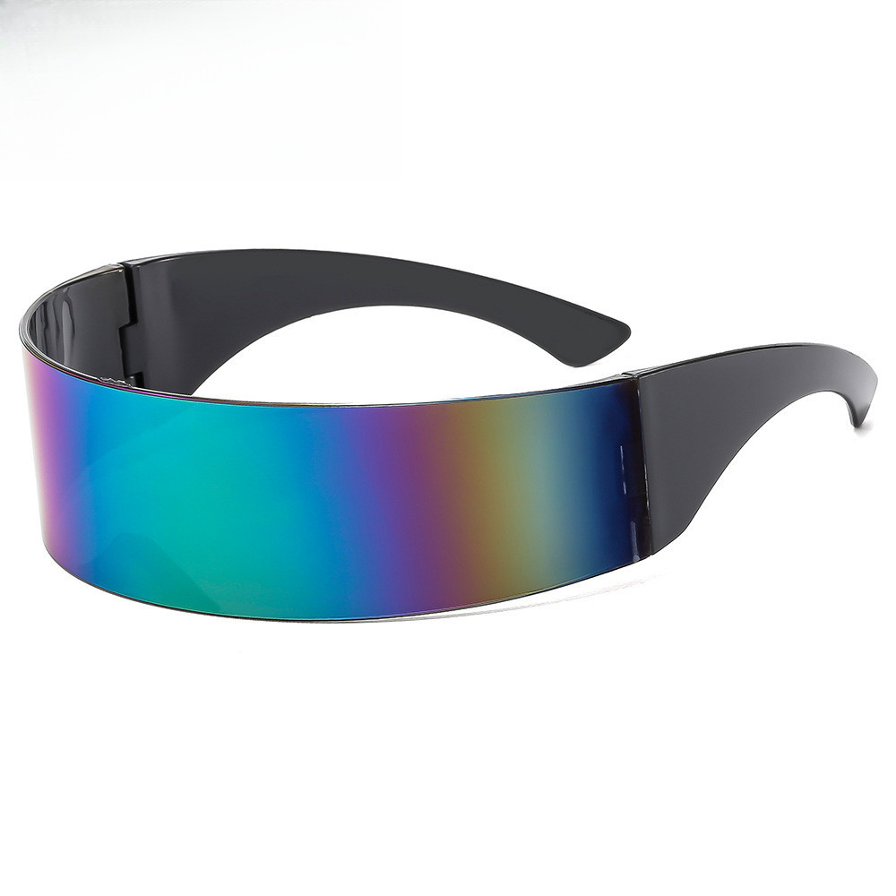 Cyberpunk Technology Sunglasses Integrated Surround Sunglasses ...