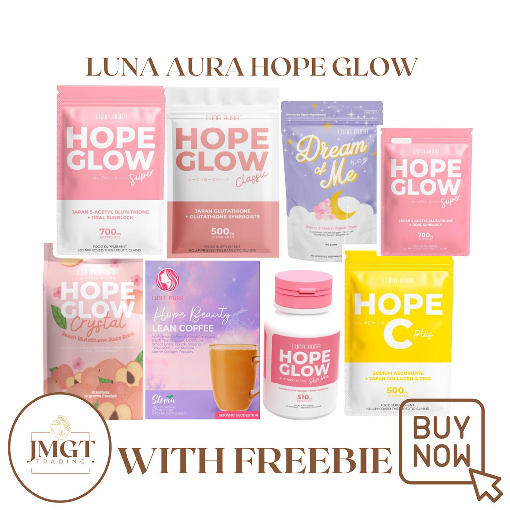 Luna Aura Hope Glow Super Mini Trial Pack & Biggies | Shopee Philippines