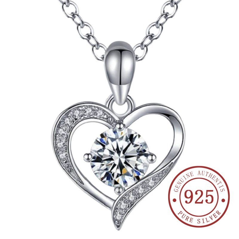 Heart of Eternity 520 a Love Token S925 Silver Pendant Rose | Shopee ...