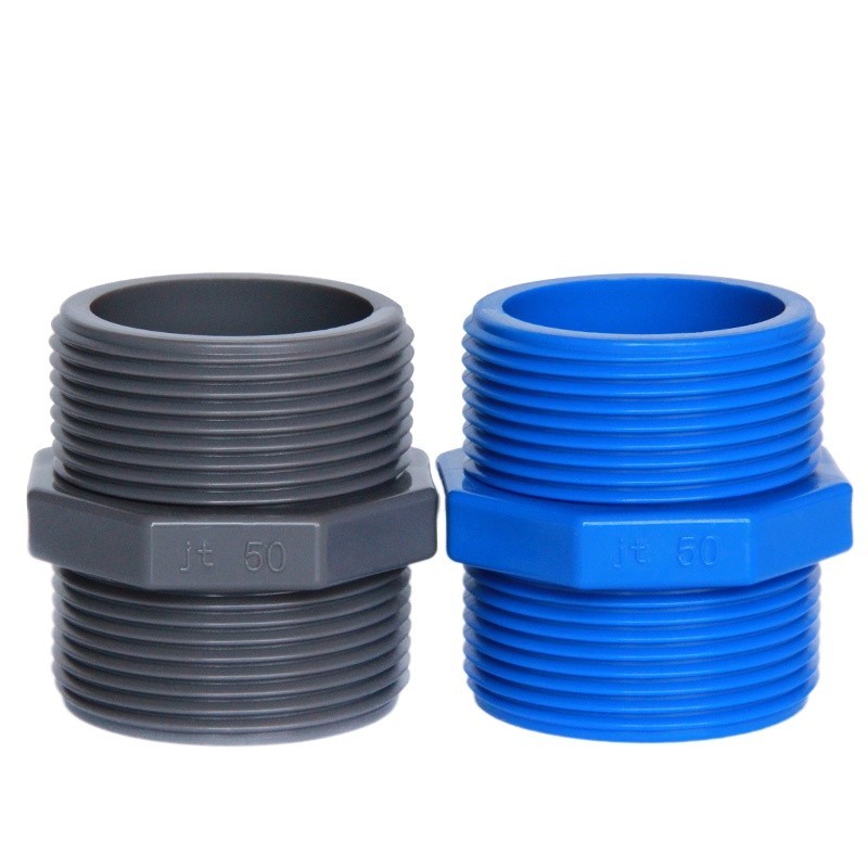 PVC to wire direct double male screw straight through double male ...