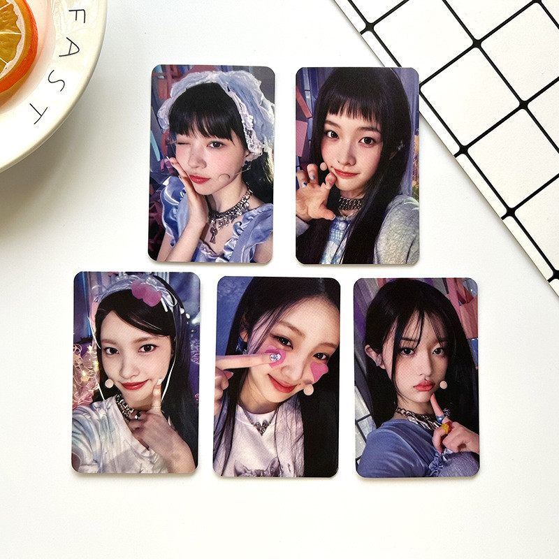 1-8pcs ILLIT showcase YouTube gift Lomo Cards FILM POWER STATION Super ...
